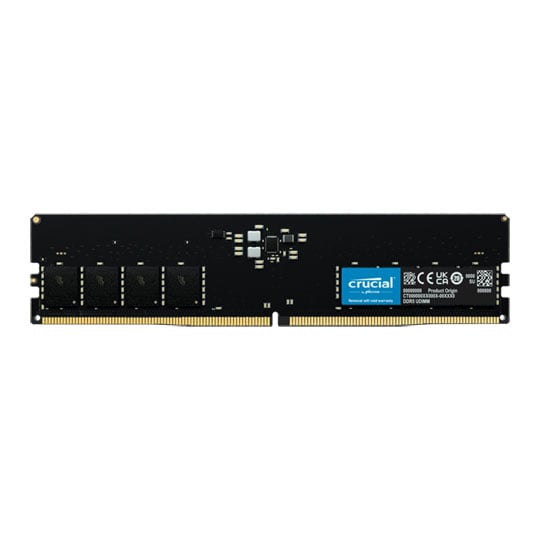 Crucial 16GB DDR5 4800MHz ODECC Unbuffered RAM/Memory LN129174 ...
