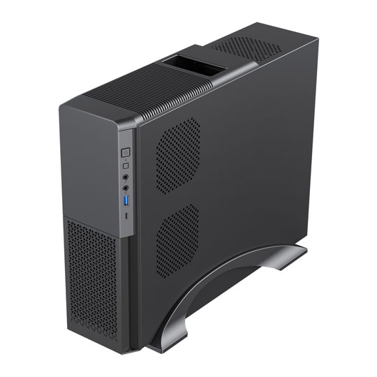 CiT S015B Slim Micro ATX/ITX Case + 300w Power Supply LN129255 - CIT ...