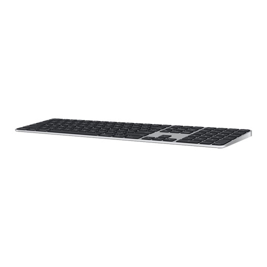 Apple Magic Keyboard with Touch ID and Numeric Keypad, Black Keys ...