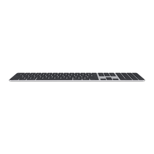 Apple Magic Keyboard with Touch ID and Numeric Keypad, Black Keys ...