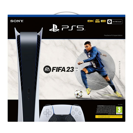 Sony PS5 Digital Edition FIFA 23 Gaming Console Bundle LN129477 ...