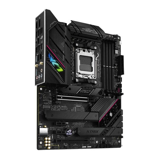 ASUS AMD Ryzen ROG STRIX B650E-F GAMING WIFI AM5 PCIe 5.0 DDR5 ATX ...