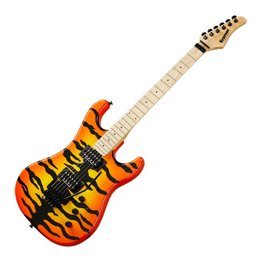 Kramer Pacer Guitar - Tiger Stripe LN129824 - KPVRTIBF1 | SCAN UK