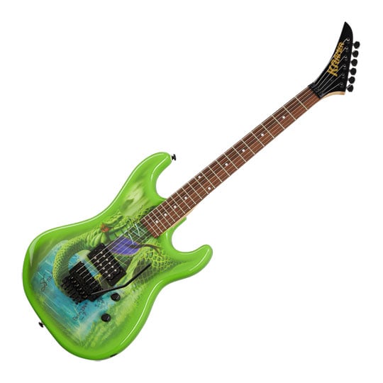 Kramer - Snake Sabo Baretta Guitar - Snake Green LN129841 - KBVDSSNBF3 ...