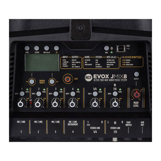 (B-Stock) RCF - EVOX JMIX8 Evox J8 with Digital Mixer LN130103 | SCAN UK