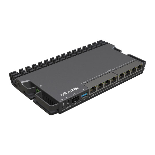 MikroTik RB5009 Heavy-Duty 8 Port PoE Switch LN130803 - RB5009UPr+S+IN ...
