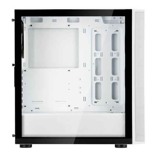 SilverStone FARA R1 V2 Mid Tower Case with Tempered Glass White ...