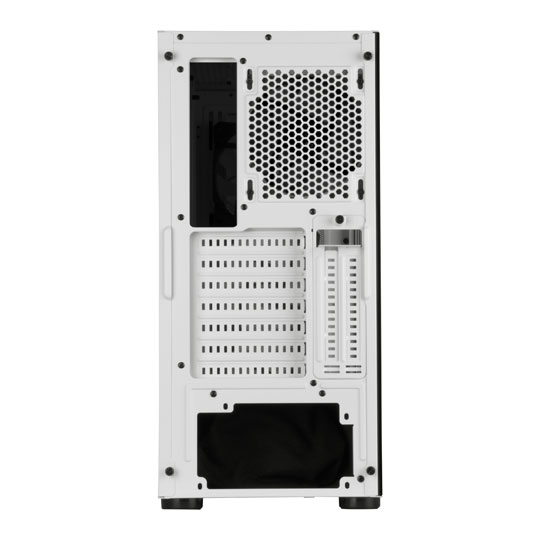 SilverStone FARA R1 V2 Mid Tower Case with Tempered Glass White ...