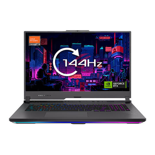 ASUS ROG Strix G17 17.3" FHD 144Hz Ryzen 9 RTX 4060 Gaming Laptop ...