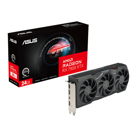ASUS AMD Radeon RX 7900 XTX 24GB Graphics Card LN131703 - RX7900XTX-24G ...