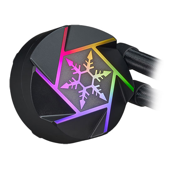 SilverStone 240mm VIDA 240 SLIM ARGB Intel/AMD CPU Liquid Cooler ...