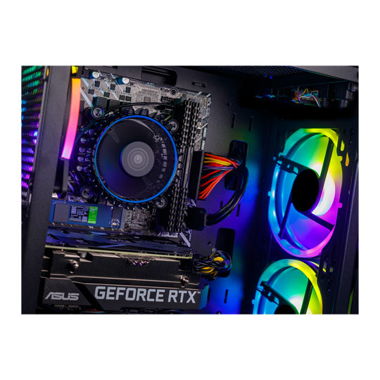 Gaming PC with NVIDIA GeForce RTX 3060 and Intel Core i3 12100F ...