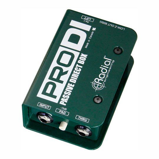 (Open Box) Radial ProDI Passive Direct Box LN132359 - R800-1100-00 ...