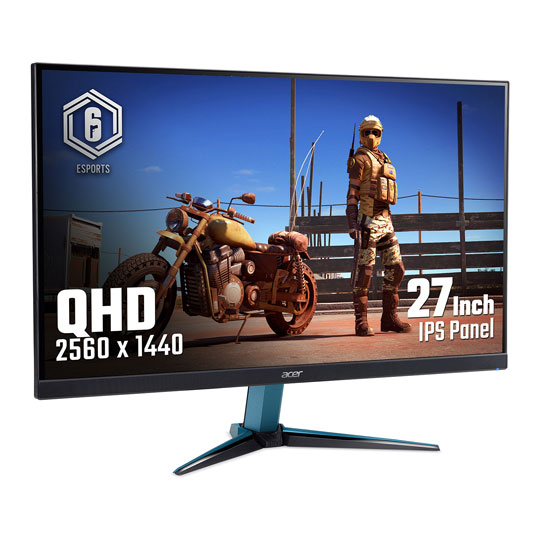 Acer VG272UV 27" FreeSync Premium HDR IPS WQHD Refurbished Gaming ...