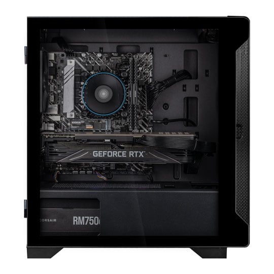 Gaming PC with NVIDIA Ampere GeForce RTX 3080 and Intel Core i7 12700F ...