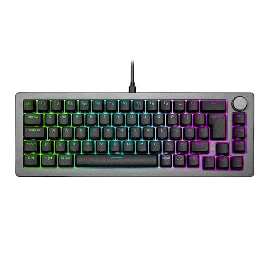 Cooler Master CK720 65% Hot-Swappable Mechanical Space Grey Gaming ...