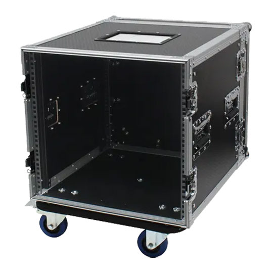Elumen8 10U Rack Flight Case with Wheels LN133447 - ELUM350 | SCAN UK