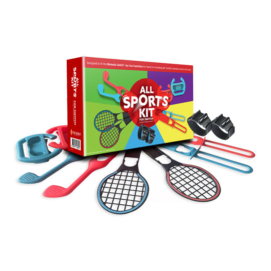 Excalibur All Sports Kit for Nintendo Switch LN133843 - SW-10IN1 | SCAN UK