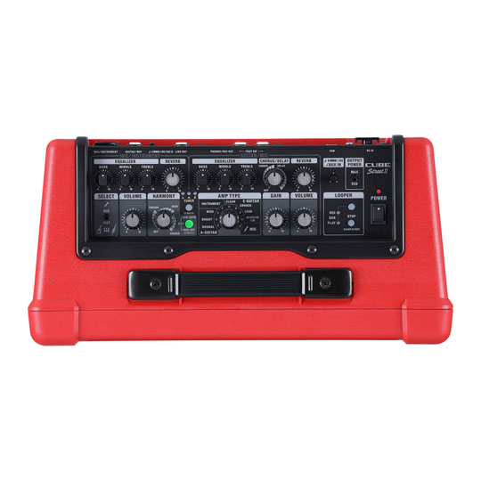 BOSS - CUBE Street 2, 2x6.5" 10-watt Battery Powered Combo Amp - Red ...