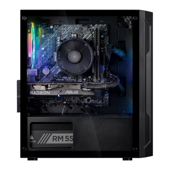 Gaming PC with NVIDIA GeForce RTX 3060 and AMD Ryzen 5 4500 LN133902 ...