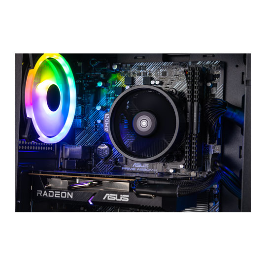 Gaming PC with NVIDIA GeForce RTX 3060 and AMD Ryzen 5 4500 LN133902 ...