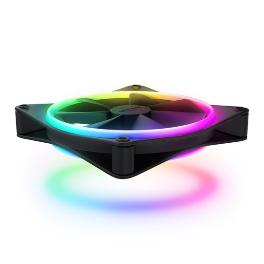NZXT F140 RGB Duo 140mm PWM Single Fan Black LN134032 - RF-D14SF-B1 ...