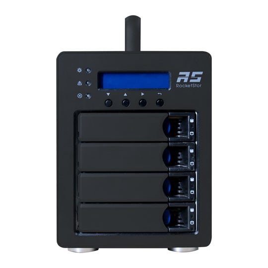 HighPoint RocketStor 6434S 4-bay SAS/SATA RAID Enclosure LN134458 ...