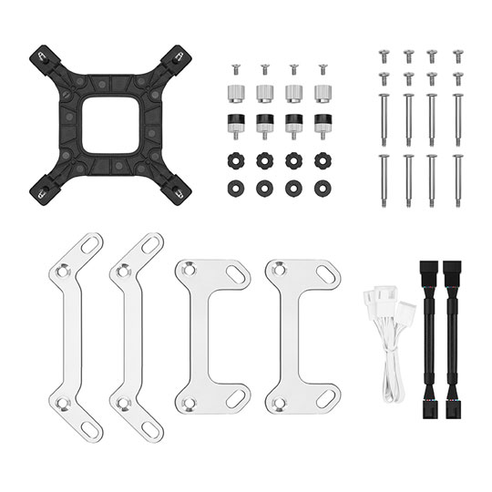 DeepCool LS720 SE WH AIO ARGB White Liquid/Water CPU Cooler LN135171 ...