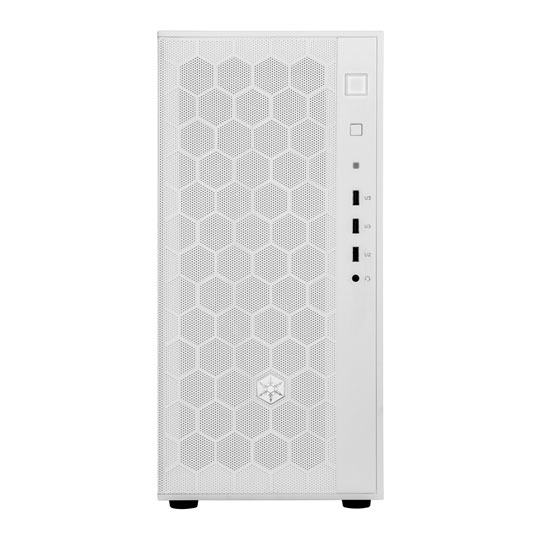 SilverStone FARA R1 White Mesh Mid Tower PC Case LN135240 - SST-FAR1W ...