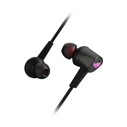 ASUS ROG Cetra II Black In-Ear Gaming Headphones LN135445 - 90YH02S0 ...