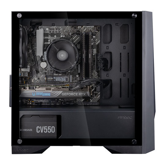 Gaming PC with NVIDIA GeForce RTX 4070 and AMD Ryzen 5 5500 LN135735 ...