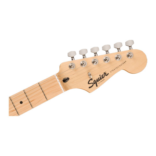 Squier - FSR Squier Sonic™ Stratocaster® HSS, Maple Fingerboard, Black ...
