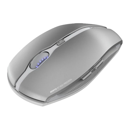 CHERRY GENTIX BT Ambidextrous Optical Wireless Mouse Silver LN136136 ...