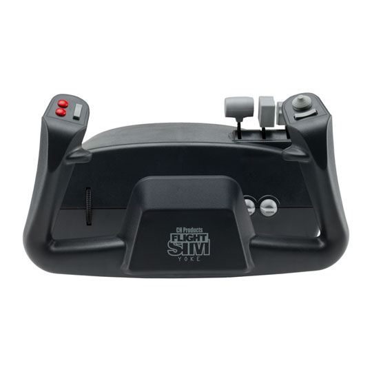 Open Box Flight Sim Yoke with builtin Throttle controls for PC from CH ...