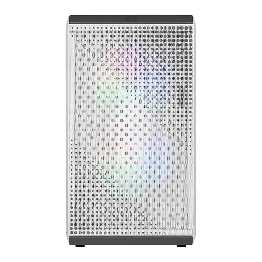 CoolerMaster MasterBox Q300L White Mini Tower Tempered Glass PC Gaming ...