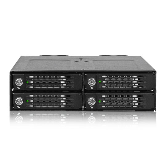 ICY DOCK ToughArmor 4 Bay M.2 NVMe SSD PCIe 4.0 Mobile Rack Enclosure ...