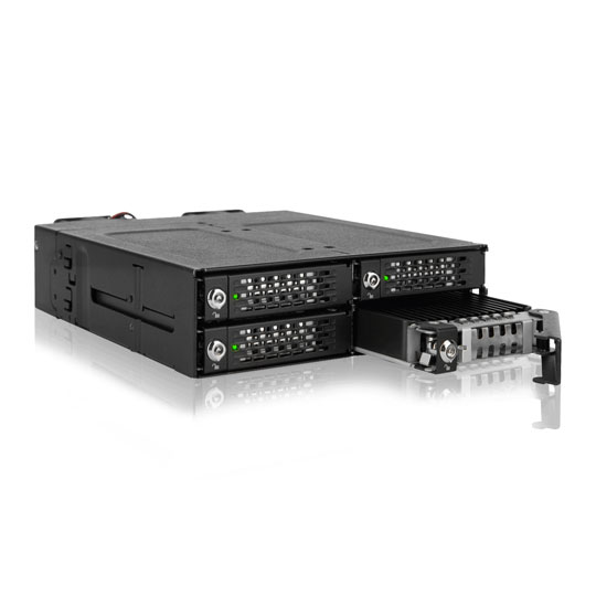 ICY DOCK ToughArmor 4 Bay M.2 NVMe SSD PCIe 4.0 Mobile Rack Enclosure ...