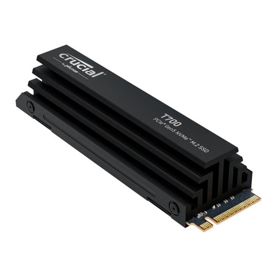 Crucial T700 4TB M.2 PCIe Gen 5 NVMe SSD/Solid State Drive with ...