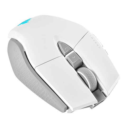 Corsair M65 RGB ULTRA WIRELESS WHITE Tunable FPS Optical Gaming Mouse ...