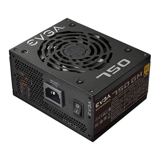 EVGA SuperNOVA 750 GM 750 Watt 80+ Gold SFX Power Supply LN137048 - 123 ...