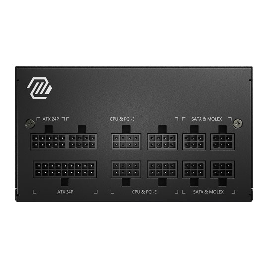 MSI MAG A650GL 650W Full Modular 80+ Gold Compact Power Supply/PSU ...