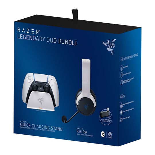Razer Legendary Bundle Wireless Headset and Quick Charging Stand for ...