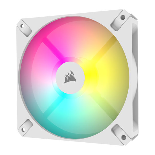 Corsair AR120 RGB White Triple Pack 120mm PWM Fans LN137657 - CO ...