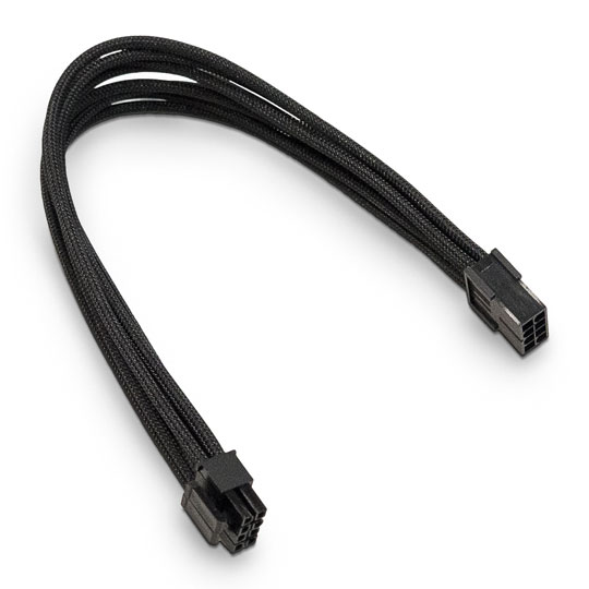 Xclio Black 4+4 Pin Braided EPS Cable LN137898 - 0 | SCAN UK