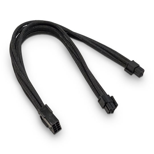 Xclio Black 4+4 Pin Braided EPS Cable LN137898 - 0 | SCAN UK