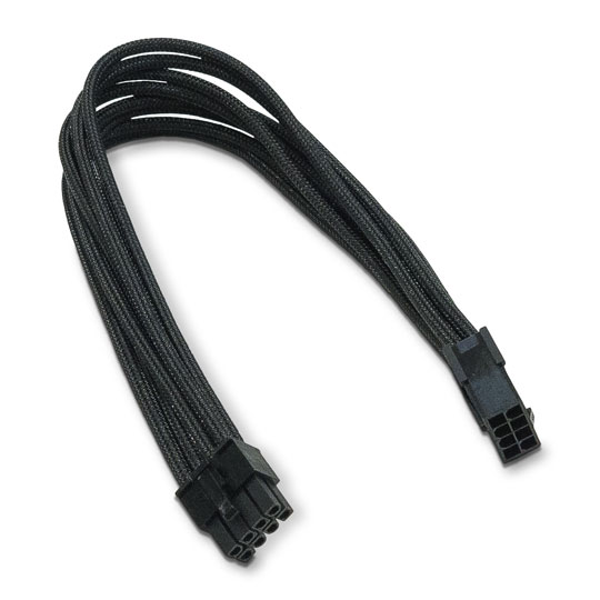 Xclio Black 8 Pin Braided EPS Cable LN137899 - 0 | SCAN UK