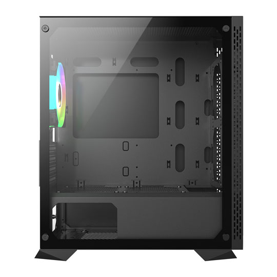 CiT Brava Micro-ATX Black PC Gaming Case LN137972 - CIT-BRAVA-BLK | SCAN UK