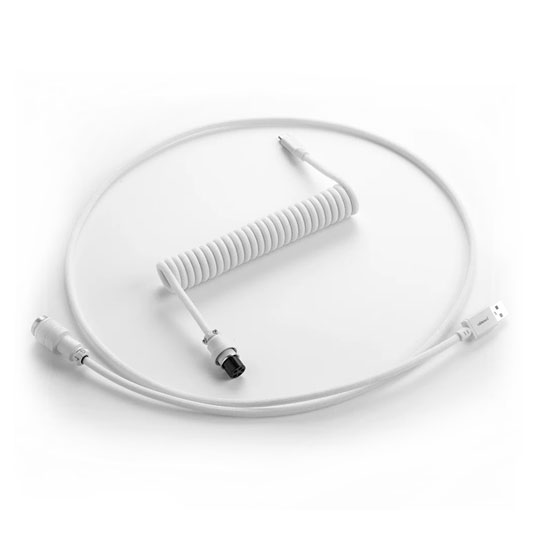 CableMod Pro 150cm White Coiled Keyboard Cable LN140742 - CM-PKCA-CWAW ...
