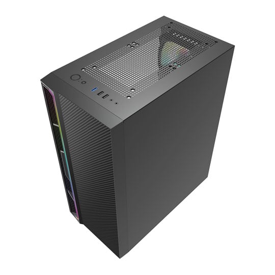 CiT Galaxy Mid-Tower Windowed Black PC Gaming Case LN138334 - CIT ...
