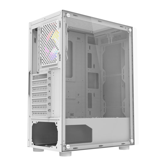 CiT Galaxy Mid-Tower Windowed White PC Gaming Case LN138335 - CIT ...